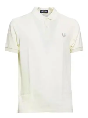 Comme Des Garçons X Fred Perry Cotton Polo Shirt - White