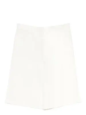 TOTEME Fine-knit Shorts - White