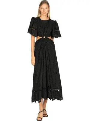 SECRET PON-PON Jaylen Lace Dress - Black
