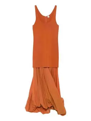 TOTEME Cocoon Tank Dress - Orange
