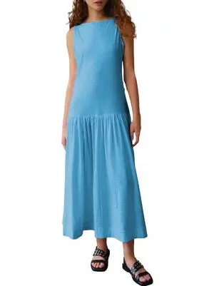 NEXT Sleeveless Maxi Dress - Blue