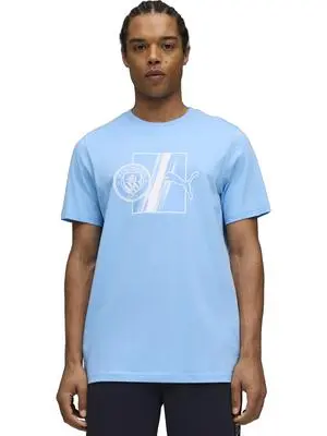 PUMA Manchester City Soccer T-shirt - Blue