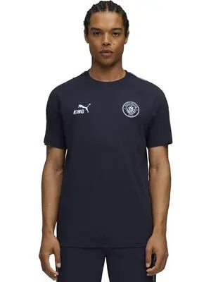 PUMA Manchester City King Soccer T-shirt - Blue