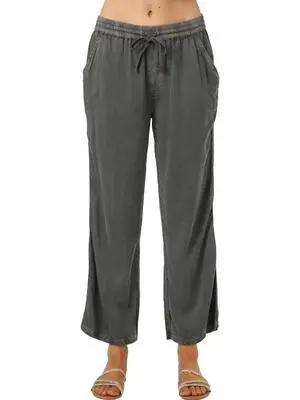 O'Neill Frankie Washed Twill Pants - Washed Black