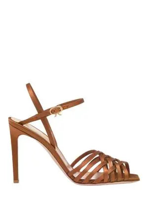 GIANVITO ROSSI 95mm Kerry Sandals - Brown