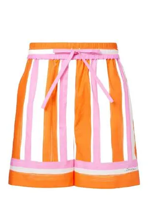 Dolce & Gabbana Striped Cotton Shorts - Multicoloured