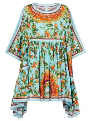 Dolce & Gabbana Printed Cotton Kaftan - Multicoloured