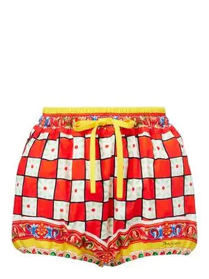Dolce & Gabbana Printed Cotton Shorts - Multicoloured