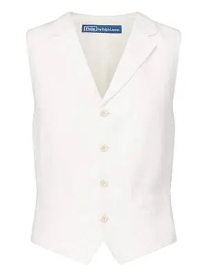 Polo Ralph Lauren Cotton Vest - White