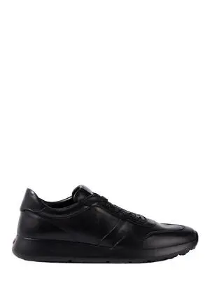 TOD'S Leather Sneakers - Black