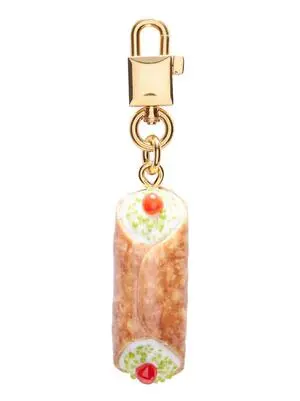 Dolce & Gabbana Sicily Cannolo Keychain - Multicoloured