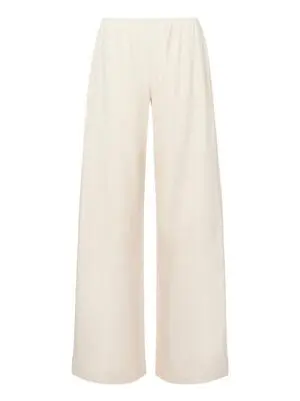 LESET Belle Wide-leg Trousers - Beige