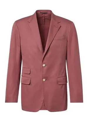 Dunhill Cavendish Cotton Blazer - Red