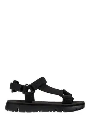 Camper Heeled Sandal - Black