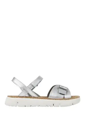 Camper Heeled Sandal - Grey