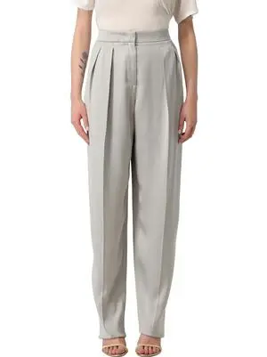 Giorgio Armani Pleated Trousers - Grey
