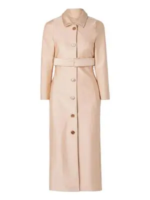 Marie Adam-Leenaerdt Belted Trench Coat - Neutrals