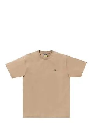 A BATHING APE Bee One Point Tee 'beige - Tan