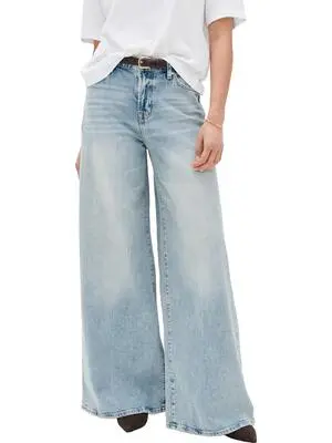 7 For All Mankind Marie Wide Leg Jeans - Ode To