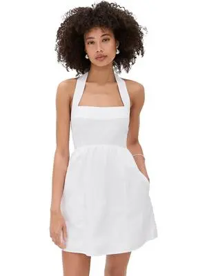 Hill House Home The Fleur Mini Dress - White