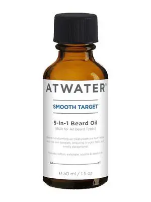 ATWATER Smooth Target 5-in-1 Beard Oil - No Color