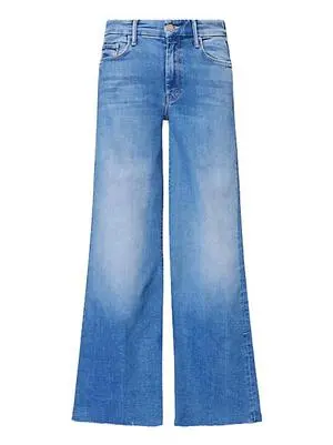 MOTHER The Roller Fray Flared Jeans - Fan Favorite