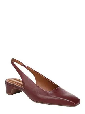 Franco Sarto Lyanna Slingback Pump Bordo Red