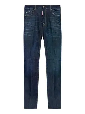 Dsquared2 Cotton Jeans - 470 Blue Denim