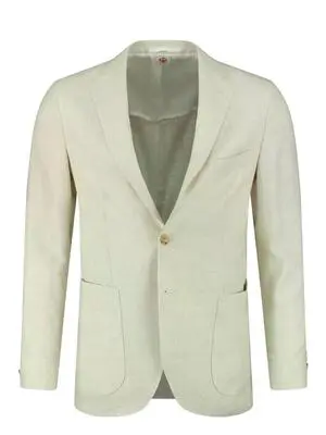 LUIGI BORRELLI Single-breasted Blazer - Neutrals