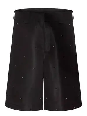 Valentino Garavani Rockstud-embellished Shorts - Black