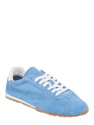 Dolce Vita Serina Lace-Up Sneakers Blue Suede