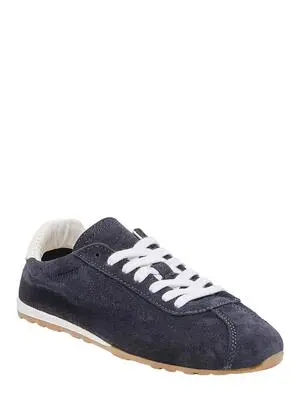 Dolce Vita Serina Lace-Up Sneakers Navy Suede