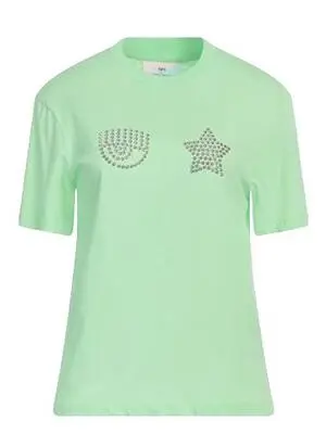 CHIARA FERRAGNI Cotton T-shirt - Green