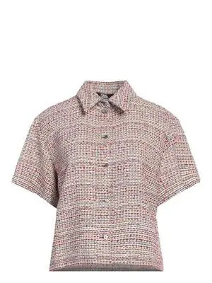 Karl Lagerfeld Bouclé Shirt - Red