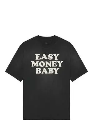 Amiri Easy Money Tee - Black