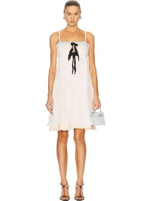 JIL SANDER Sleeveless Mini Dress - Piuma