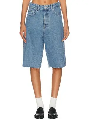 RÓHE Baggy Short - Denim Blue