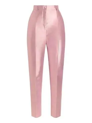Dolce & Gabbana Shantung Trousers - Pink