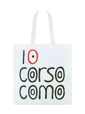 10 CORSO COMO Logo-print Tote Bag - White