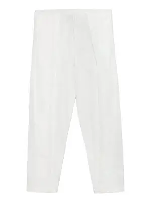 Giorgio Armani Straight-leg Trousers - White
