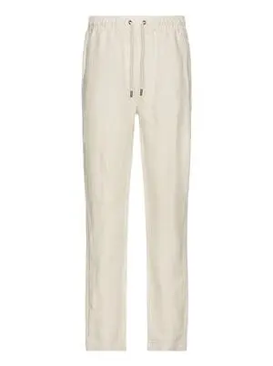 Onia Air Linen Pull-on Pants - Stone