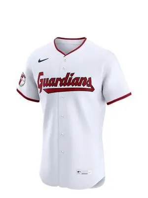 Nike Cleveland Guardians Dri-fit Adv Mlb Elite Jersey - White