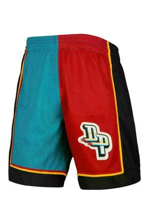 Mitchell & Ness Nba Detroit Pistons 1998 Swingman Shorts - Red