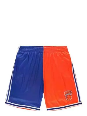 Mitchell & Ness Nba New York Knicks 1991 Swingman Shorts - Orange
