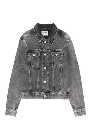 Moschino Buttoned Denim Jacket - Black