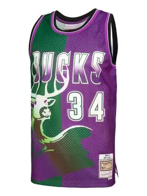 Mitchell & Ness Ray Allen Nba Milwaukee Bucks 1996 Swingman Tank Top - Green