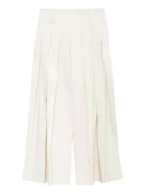 Alice + Olivia Simon Wide-leg Trousers - Neutrals