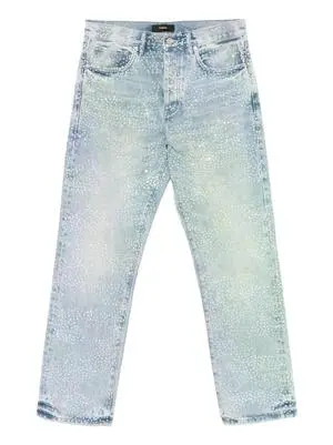 PURPLE BRAND Rhinestone-embellished Jeans - Blue