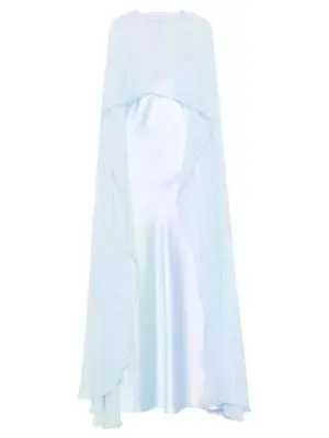 ATU BODY COUTURE Cape-design Dress - Blue