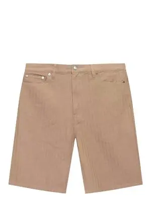 SAMSOE SAMSOE Striped Saeddie Shorts - Brown
